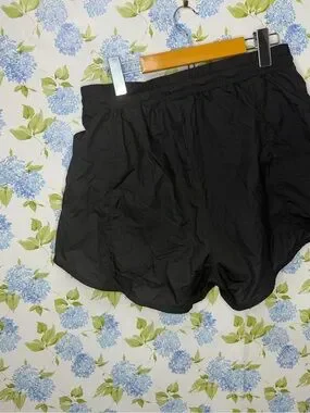 Gymshark | Shorts | Gymshark Black Athletic Running Shorts With Yellow ...